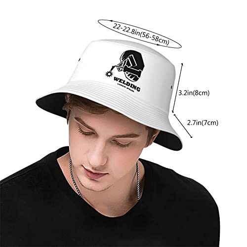 Welder Tool Vector Design Welding Torch Stock Vector Bucket Hat Fisherman Hats Beach Sun Hat Unisex