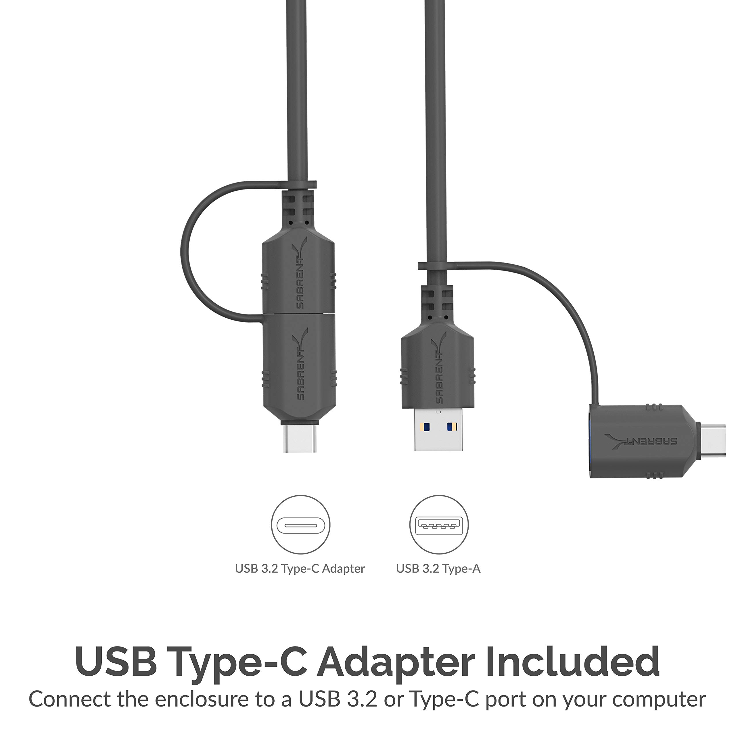 SABRENT Rocket Pro 2TB USB 3.2 External Aluminum SSD (SB-2TB-PRO)