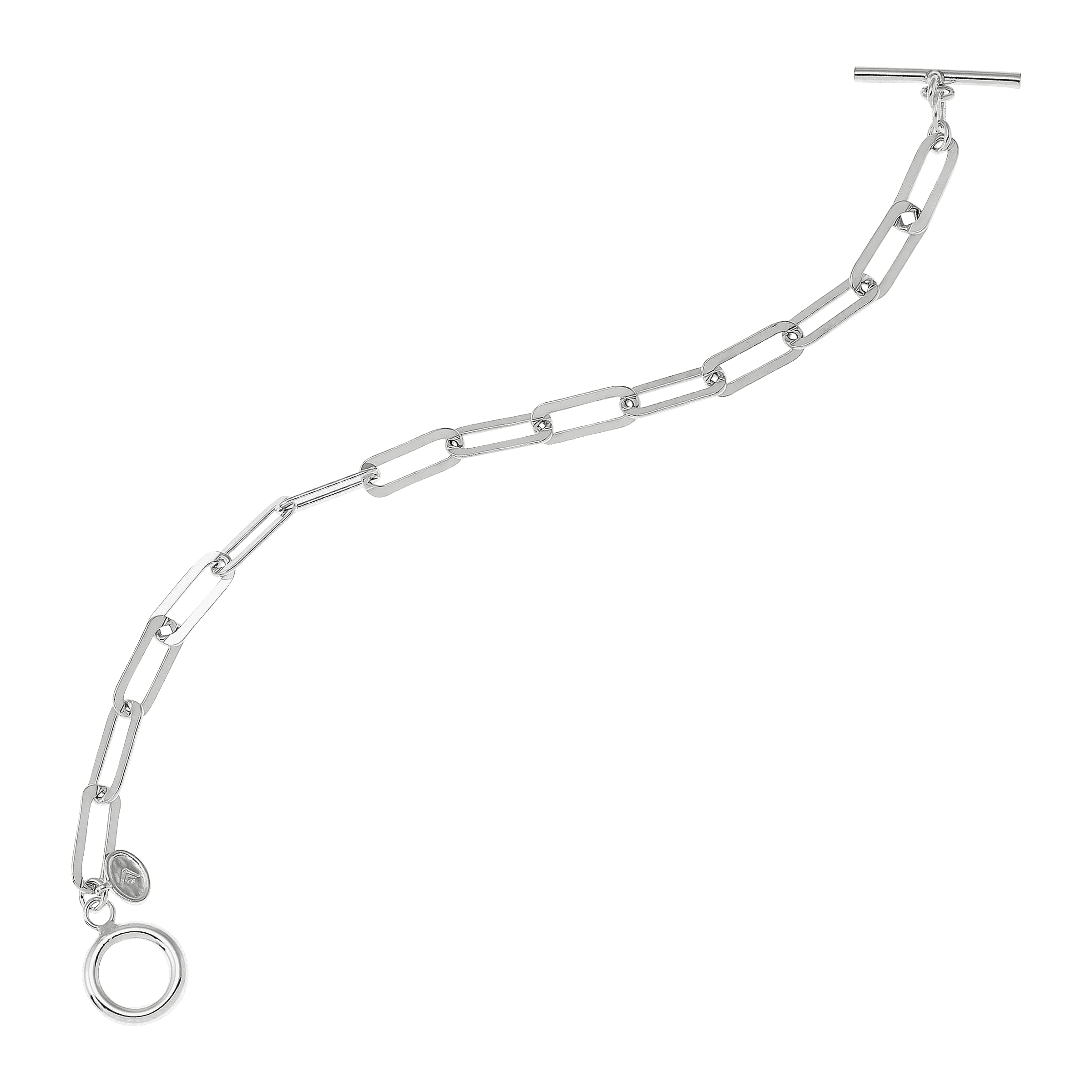 Silpada 'Let's Link' Toggle Chain Bracelet in Sterling Silver, 7.5"