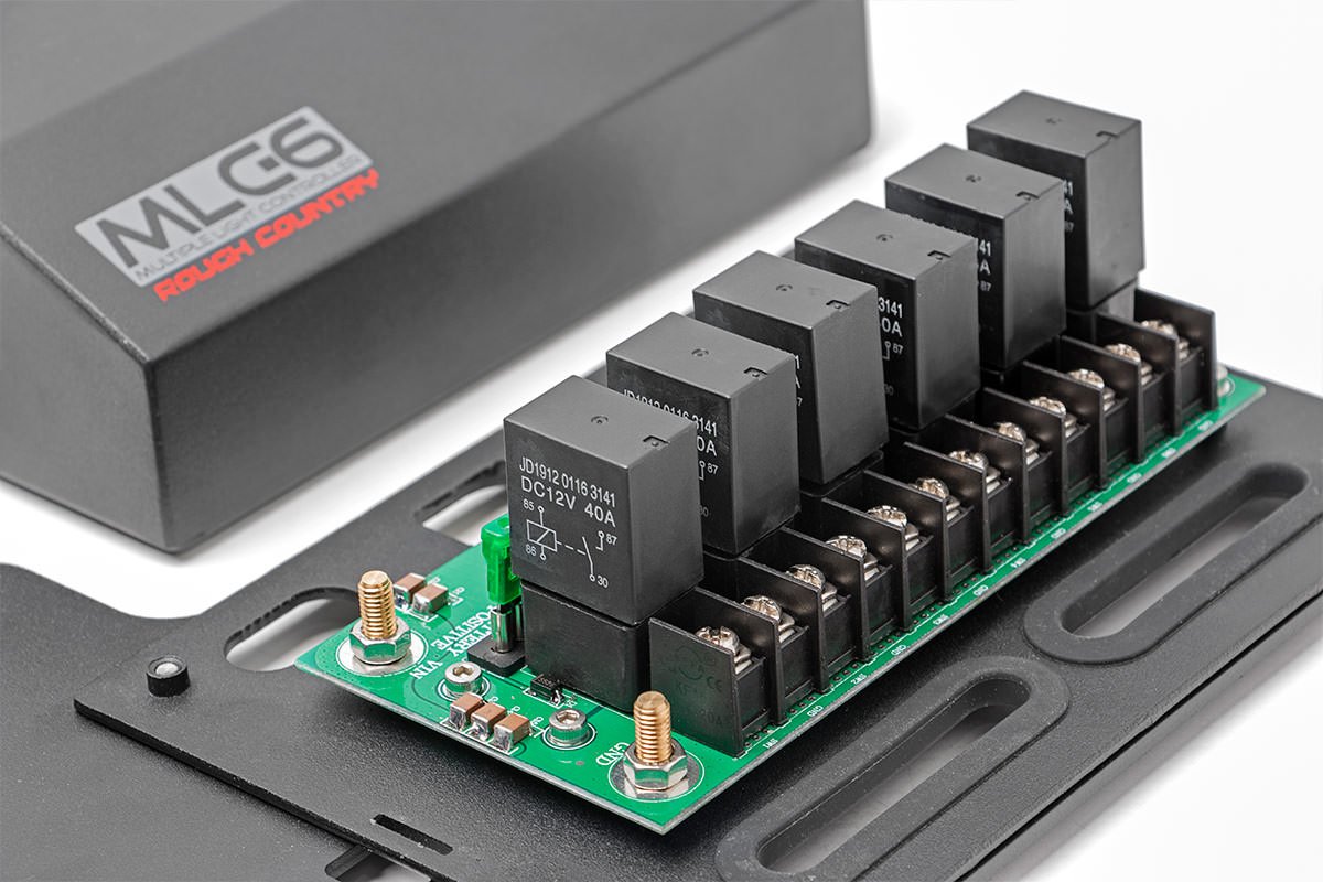 Rough Country Universal 6 Button Multiple Light/Accessory Controller - 70955