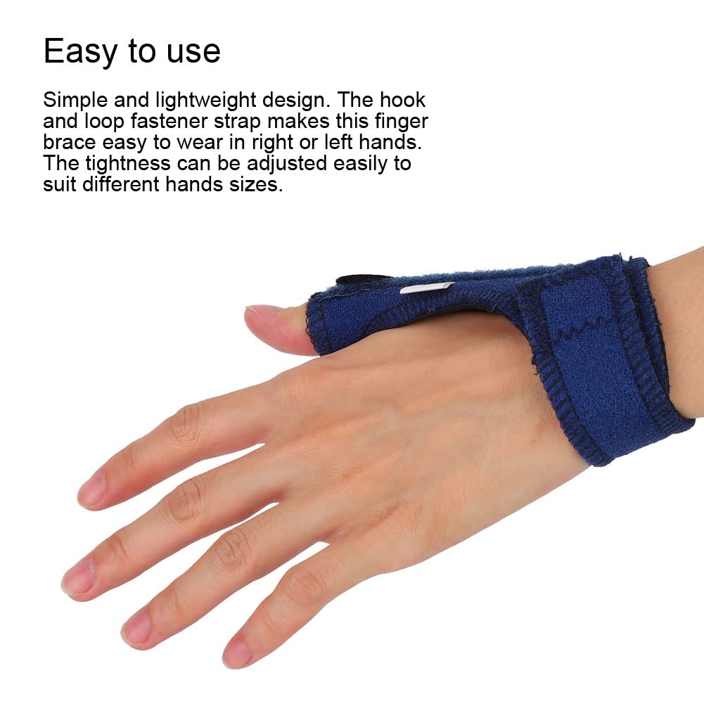 Weojeviy Thumb Brace for Kids, Trigger Finger Splint for Left or Right Hand,Support Brace for Straightening Broken Fingers, Injuries, Arthritis, Trigger Finger (XS)