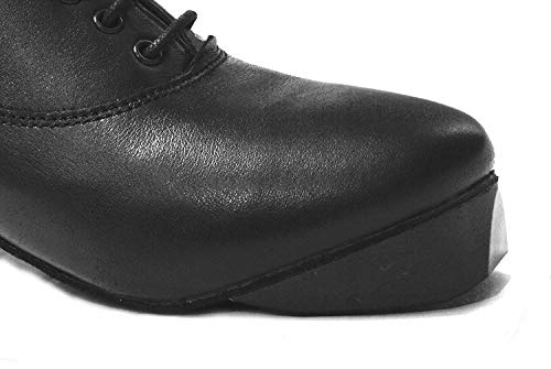 The Classic Range of Super Soft Leather Hard Shoes for Irish Dance Jig - Size UK 4.5 Black