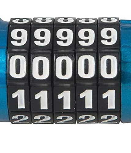 Silverline Tools 425105 Zinc Alloy 5-Digit Combination Padlock 65mm, n/.a