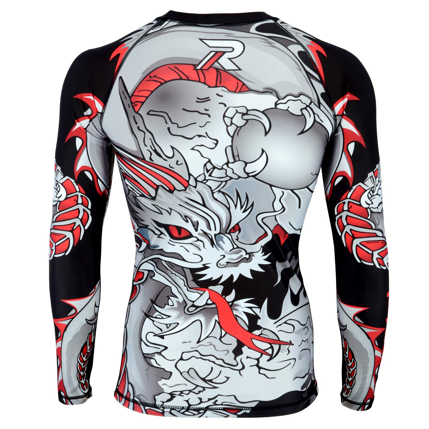 ROAR MMA Shorts Muay Thai Training UFC Cage Fight Grappling Jiu Jitsu Rashguards (Darken Red, Medium)
