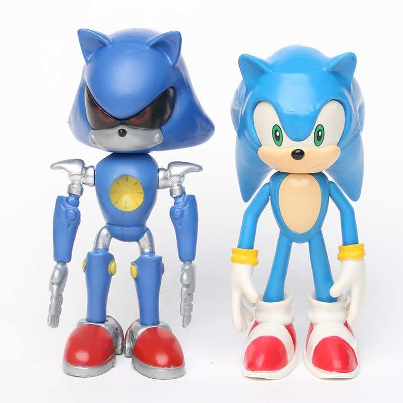 VOOLI Sonic Action Figures Toys,4.8'' Tall with Movable Joint Playsets Toys, Perfect Kids Gifts (Pack of 5)