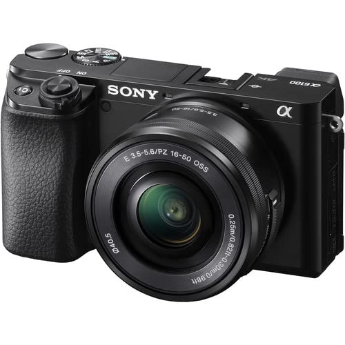 Sony a6100 Mirrorless Camera with Sony E PZ 16-50mm f/3.5-5.6 OSS Lens+Sony E 55-210mm f/4.5-6.3 OSS 128Gig Momory Cards+Lens+Case+(23PC) Bundle