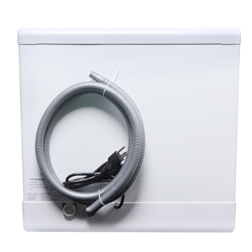 Portable Countertop Dishwasher, Mini Dishwasher,4 Washing Programs Deep Cleaning With Air Drying, 1200W Automatic Dishwashing Machine,Compact Countertop Dish Washer Dishes washing Cleaner Machine