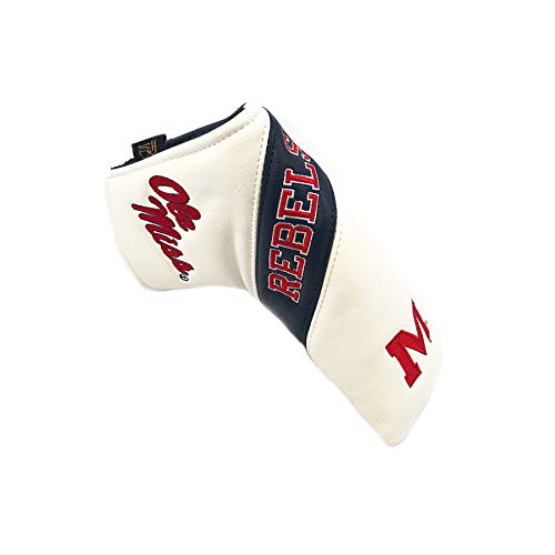 PRG Americas NCAA Mississippi Old Miss Rebels Ole MissBlade Putter Cover, White