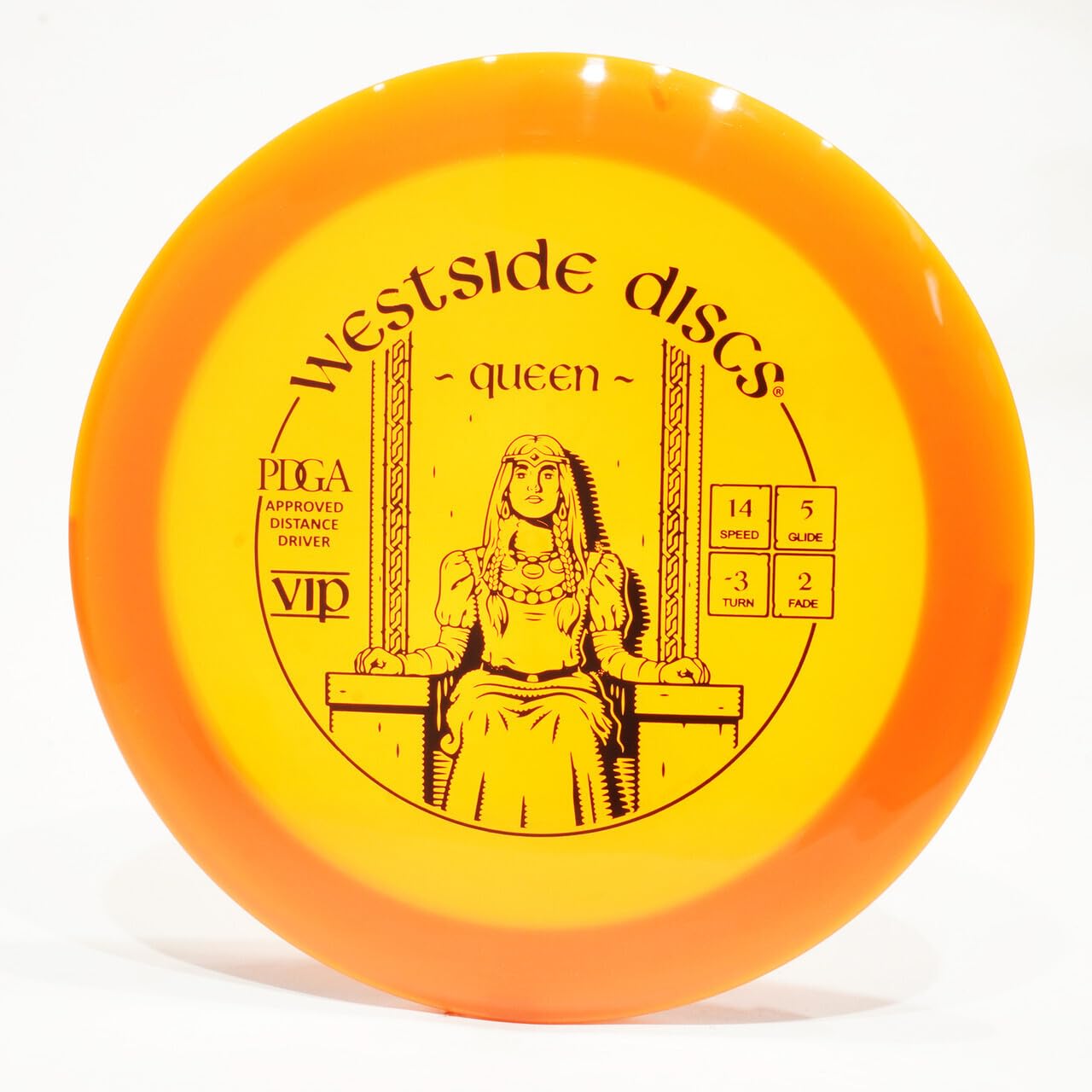 Westside Queen (VIP) Distance Driver Golf Disc, Pick Color/Weight [Stamp & Exact Color May Vary] Pink 173-174 Grams