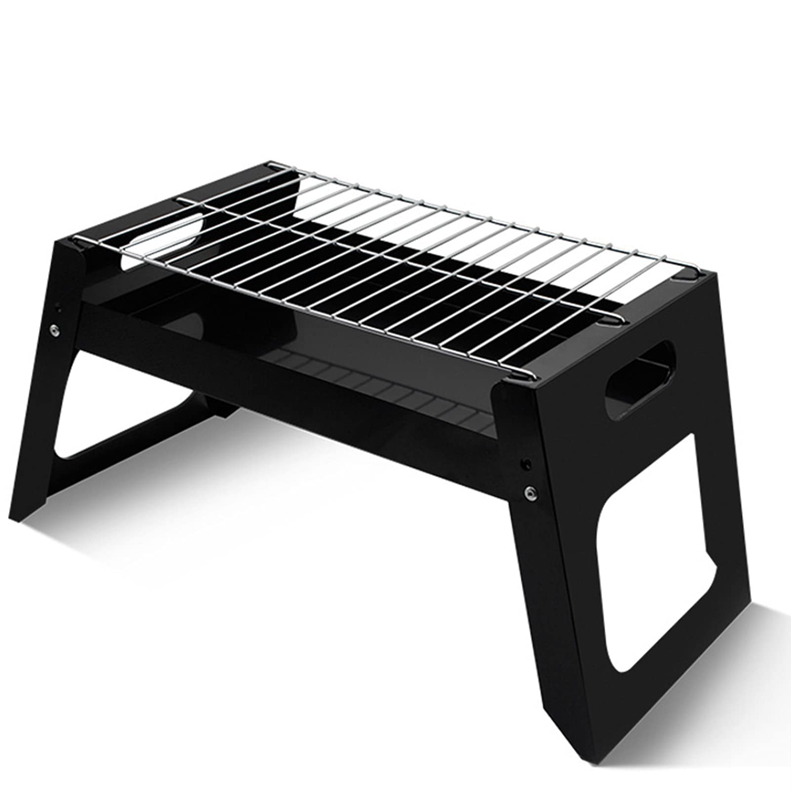 Portable Small Camping BBQ Charcoal Grill, Camping Mini Folding Grill, Portable Charcoal Grill, Barbeque Grill