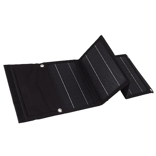 Portable Solar Panel Bag Photovoltaic Generation Backpacking Folding Bag Mobile 20W Bag Accessories for Bag Monocrystalline Silicon for Holder for Organizer Solar Panels