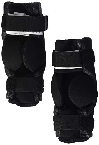 STX Lacrosse Stallion 75 Arm Pads, Black, Small, Pair