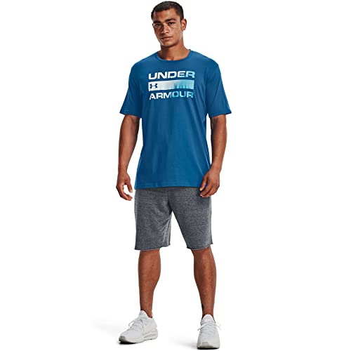Under Armour Men's Team Issue Wordmark Short-Sleeve T-Shirt, Cruise Blue (899)/Fresco Blue, X-Large