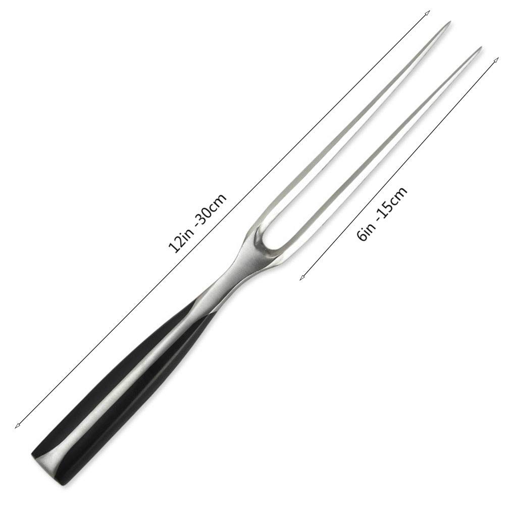 Wan Huilai Carving Forks Stainless Steel Cook Forks Meat Fork BBQ Fork 12 Inch