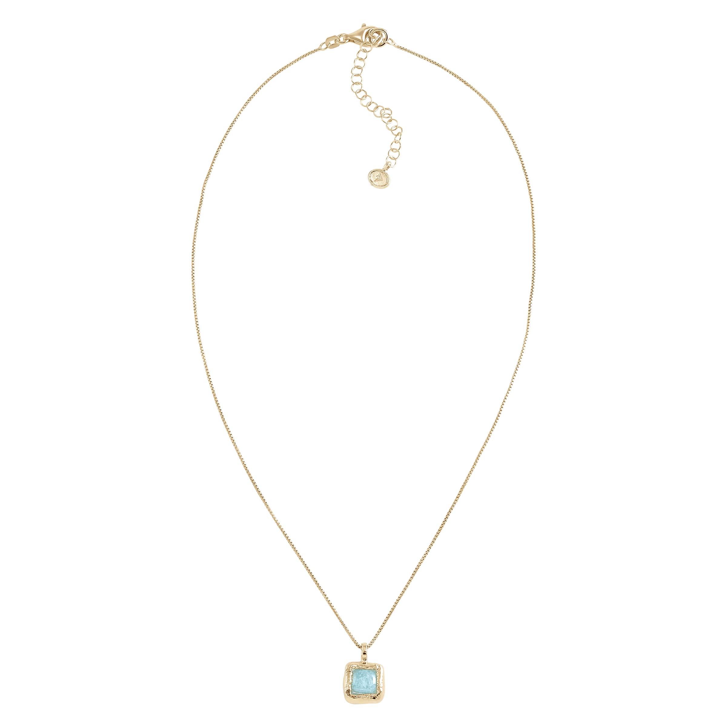 Silpada 'Mediterra' Earring & Necklace Set in 14K Gold-Plated Sterling Silver