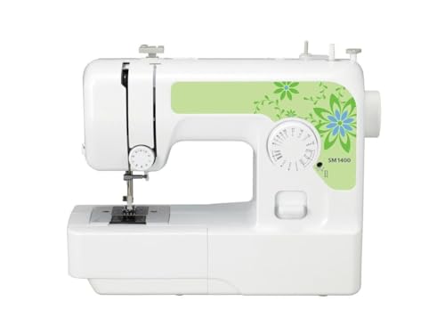 Portable Sewing Machine Brightly lit LED work area this machine can easily fit on a table or desk, then be carried and stored away when not in use