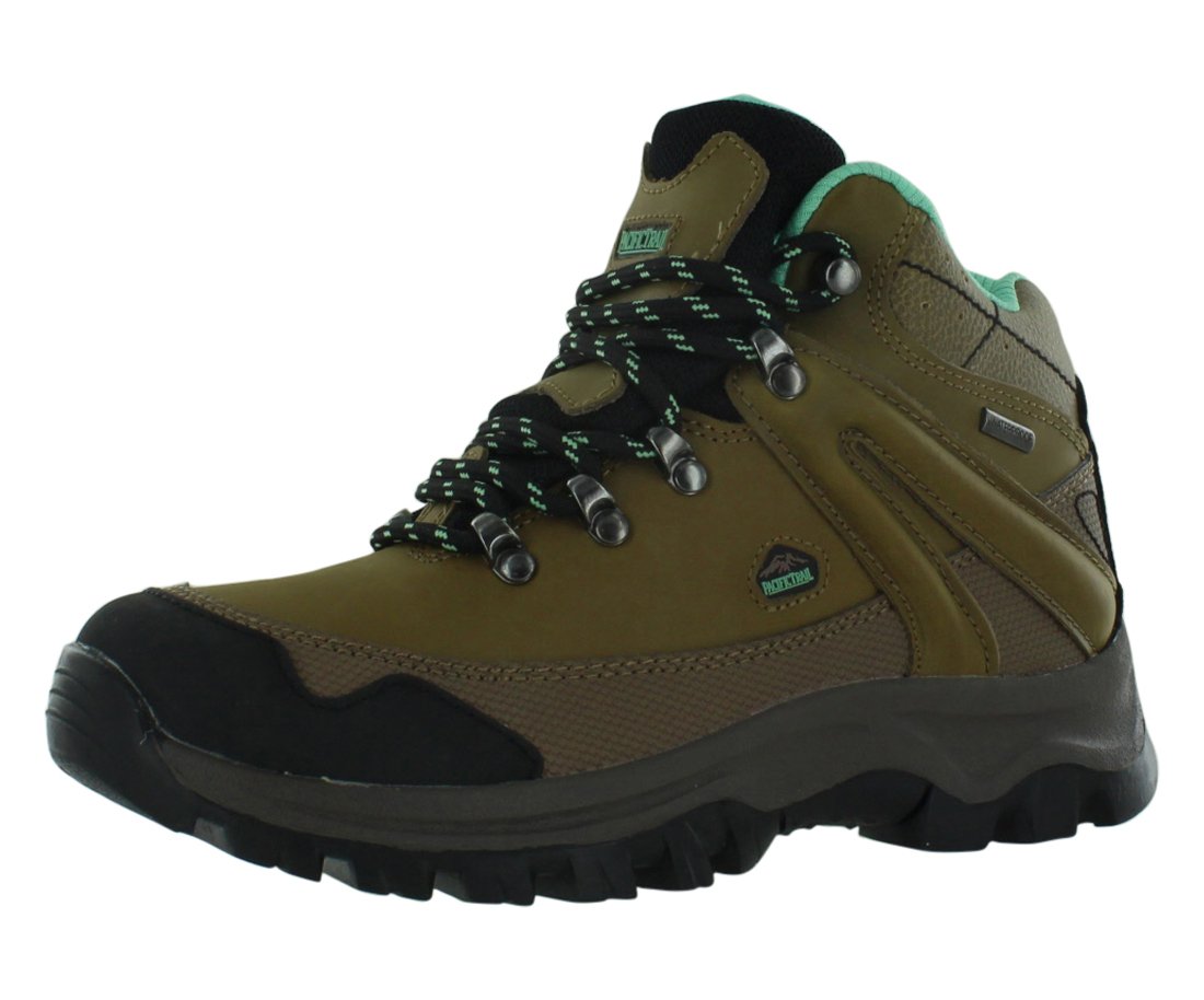 Pacific Trail Rainier Jr Hiking Boots Kids Shoe Size 2.5, Color: Beige/Khaki