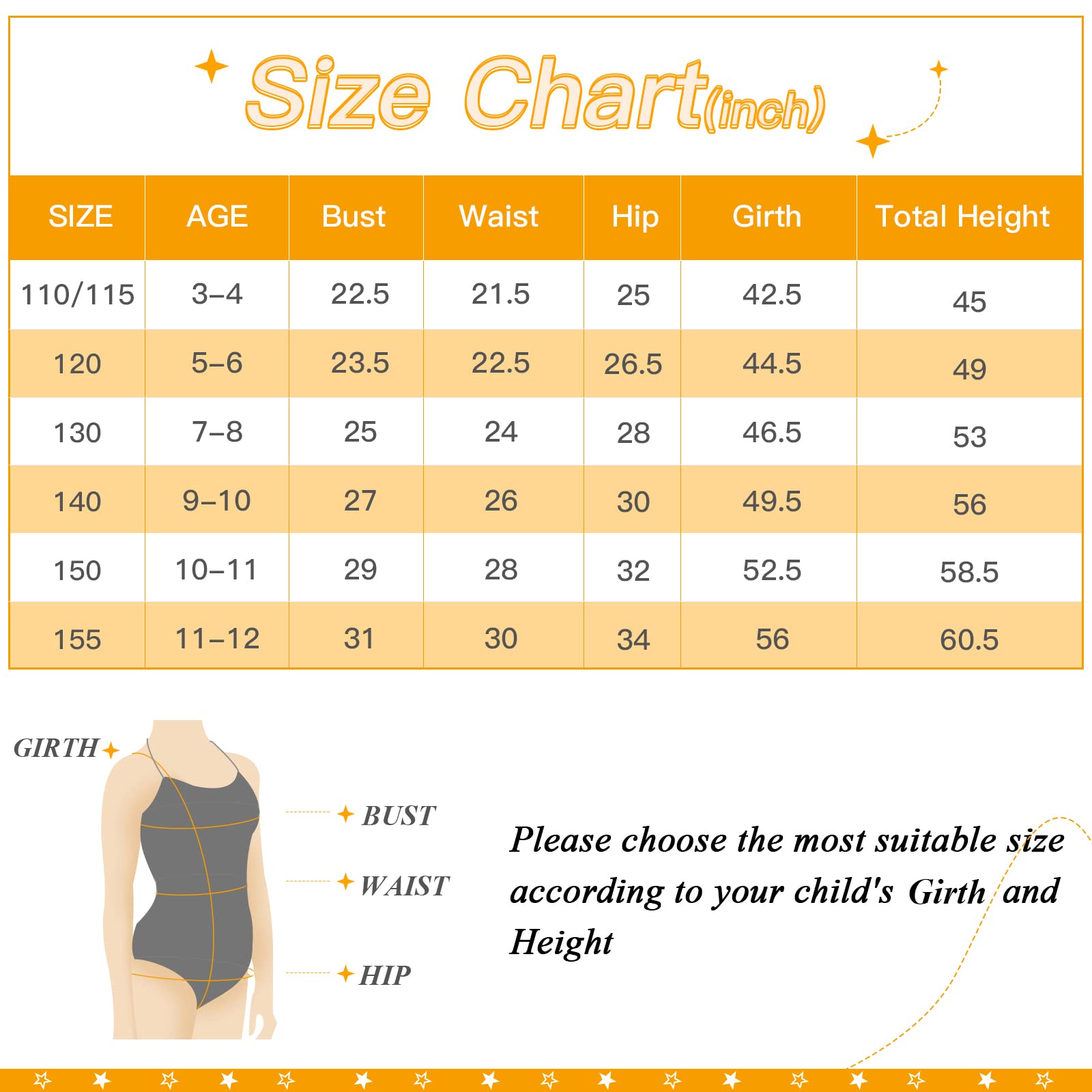 YgneeDom Girls Gymnastics Leotards Kids Dance Unitards Biketards With Shorts 3-12 Years(Black,11-12)