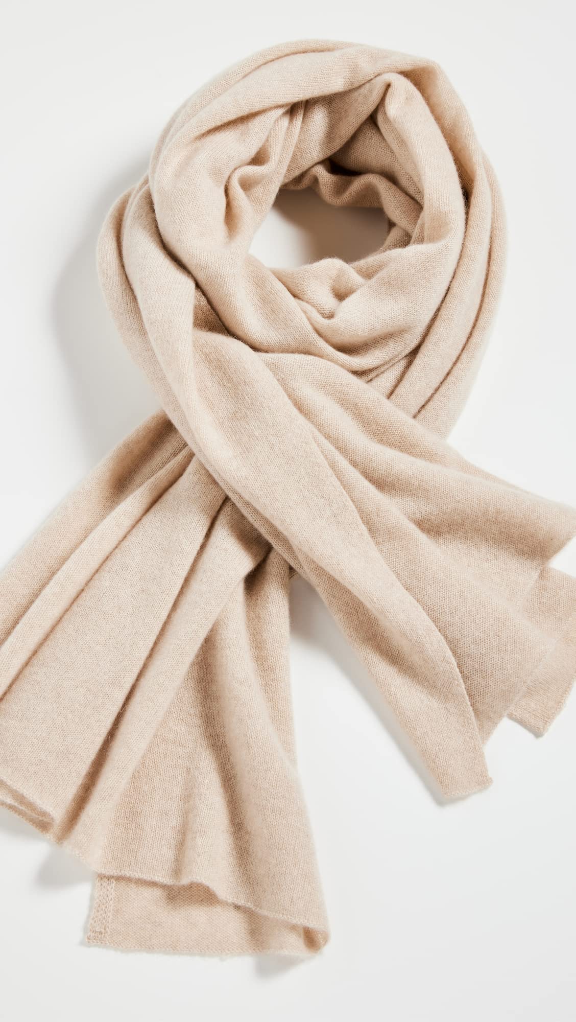 White + Warren Women's Cashmere Travel Wrap, Toffee Heather, One Size
