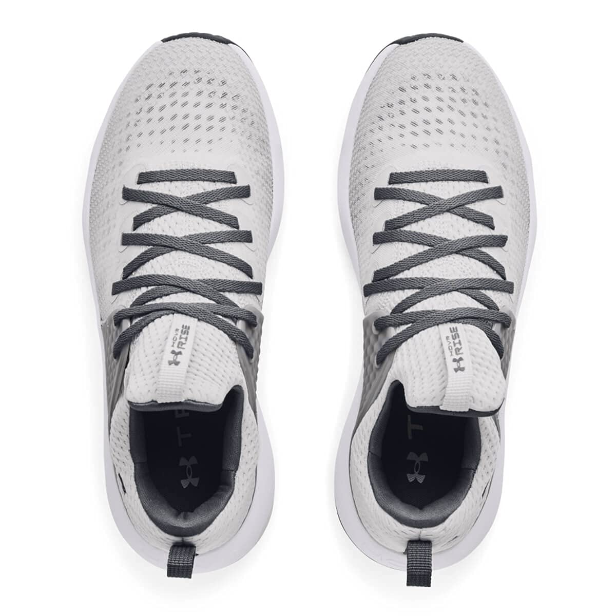 Under Armour Mens HOVR Rise 3 Cross Trainer, Halo Gray (102 White, 11 US