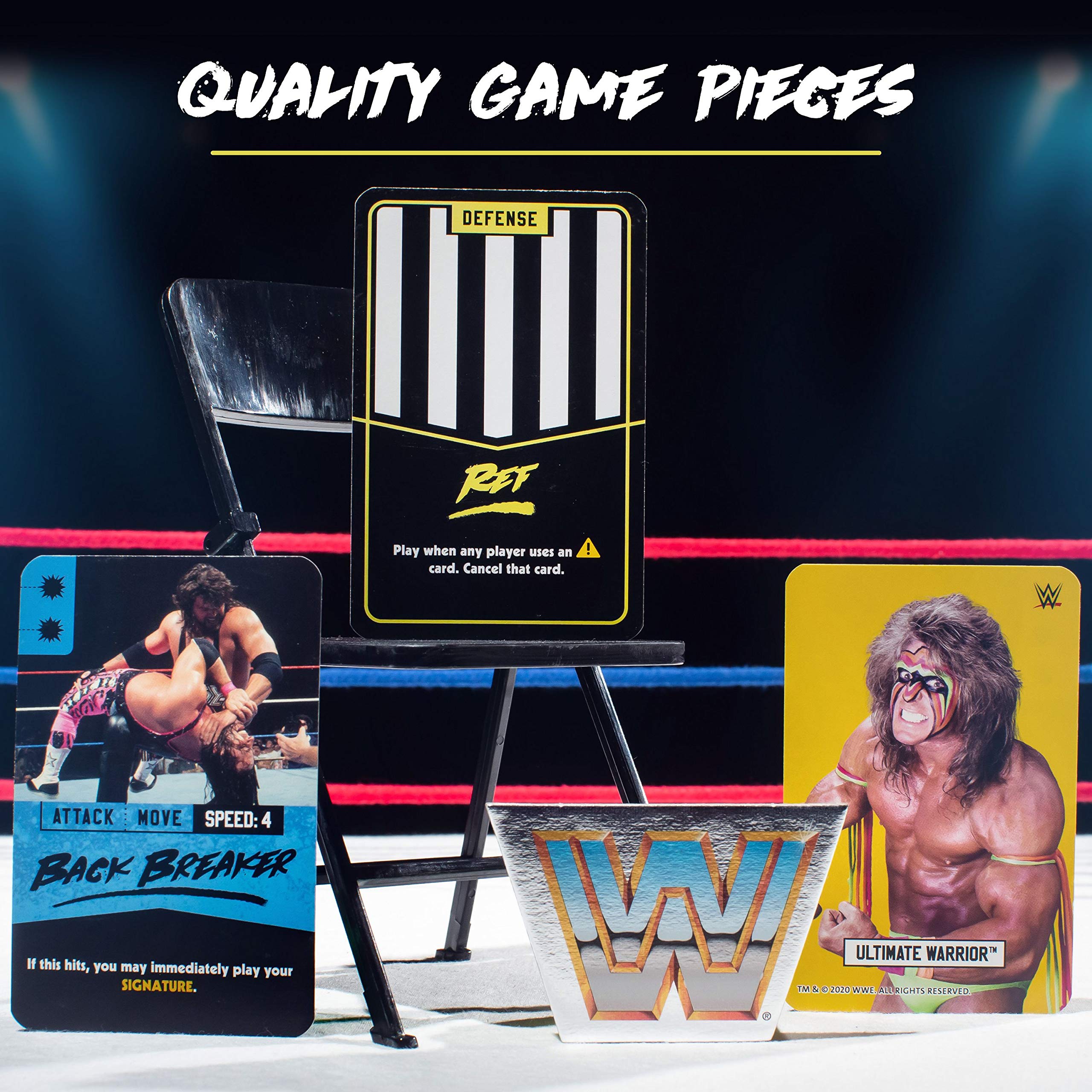 Ravensburger WWE Legends Royal Rumble Card Game for Kids and Adults - Includes 30 WWE Legends!