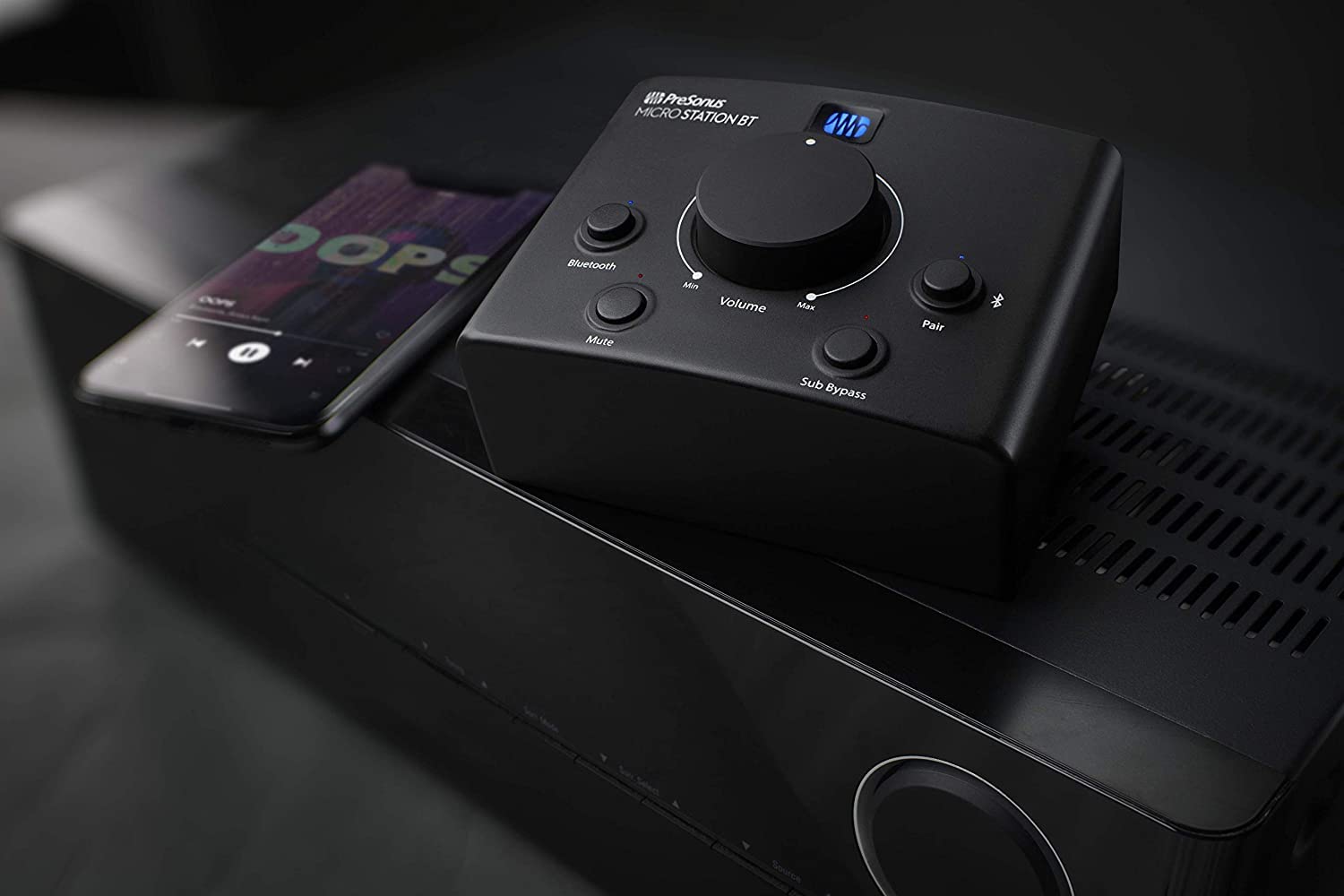 PreSonus MicroStation BT 2.1 Monitor Controller with Bluetooth Connectivity