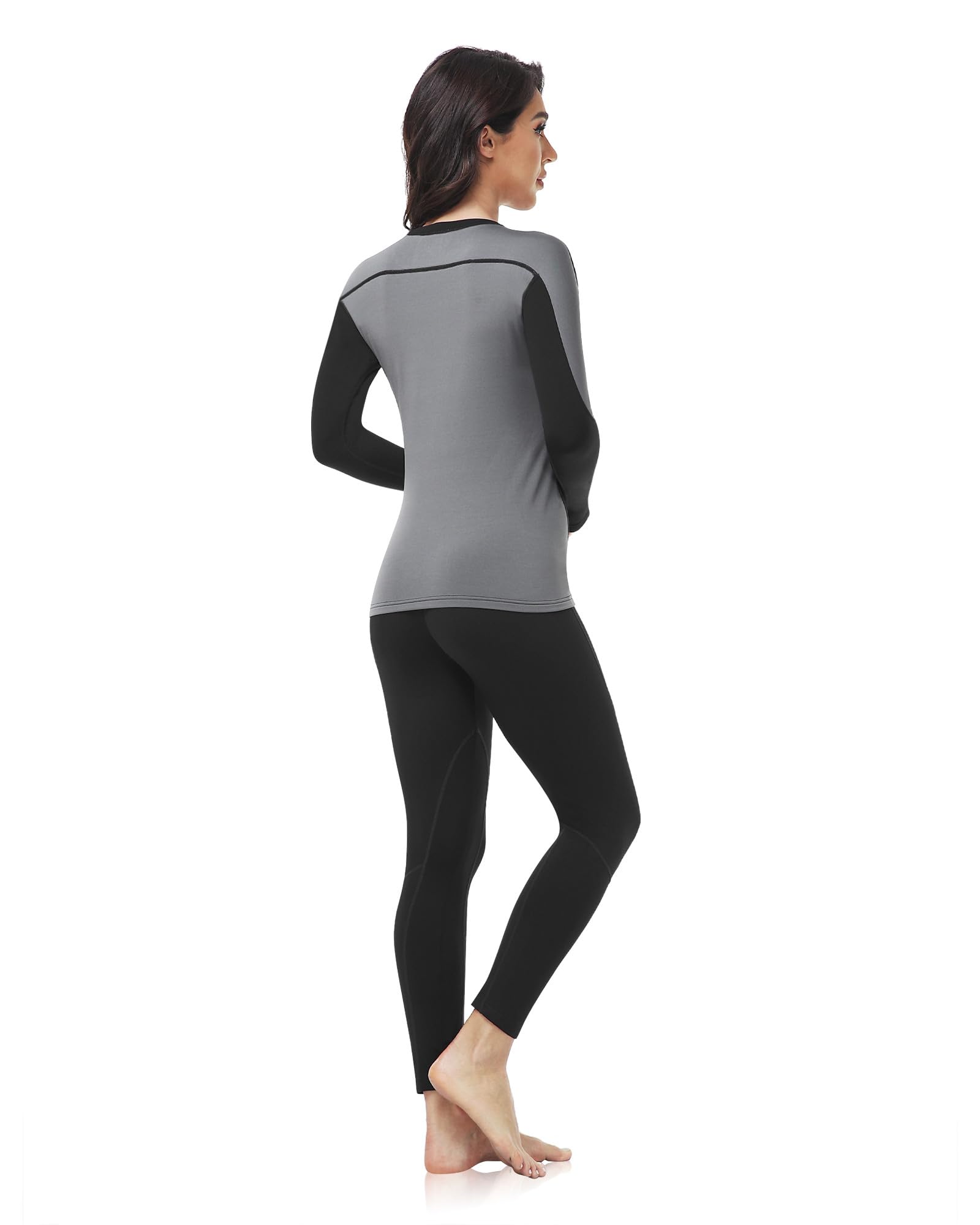 WEERTI Thermal Underwear for Women Long Johns with Fleece Lined Sport Long Underwear Winter Cold Weather