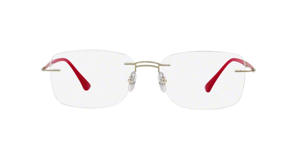 Ray-Ban RB8750 - 1195 Sunglasses Silver; Purple-Reddish w/ Clear Demo Lens 59mm