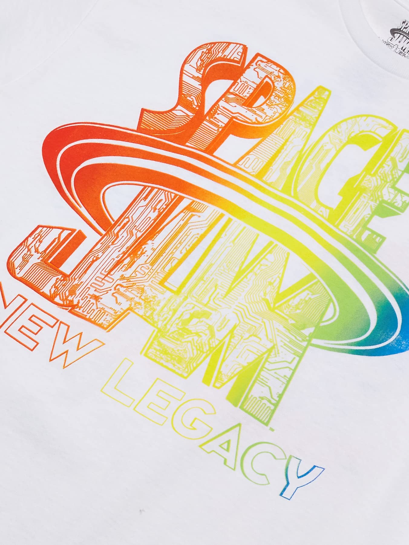 space jam Men's 2: A New Legacy Tune Squad Short Sleeve T-Shirt, White, XL