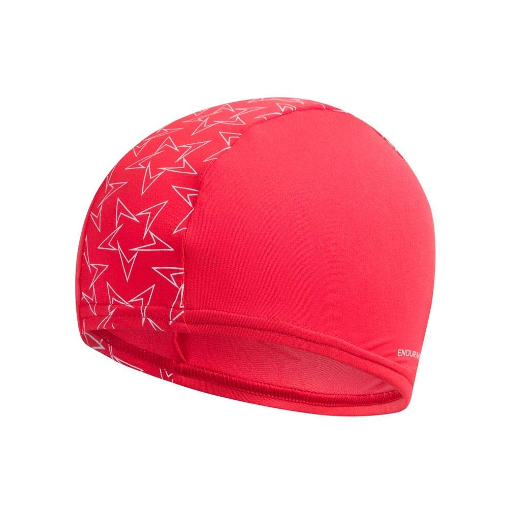 Speedo Unisex's BoomStar Endurance + Cap Swimming, Lava Red/White, One Size