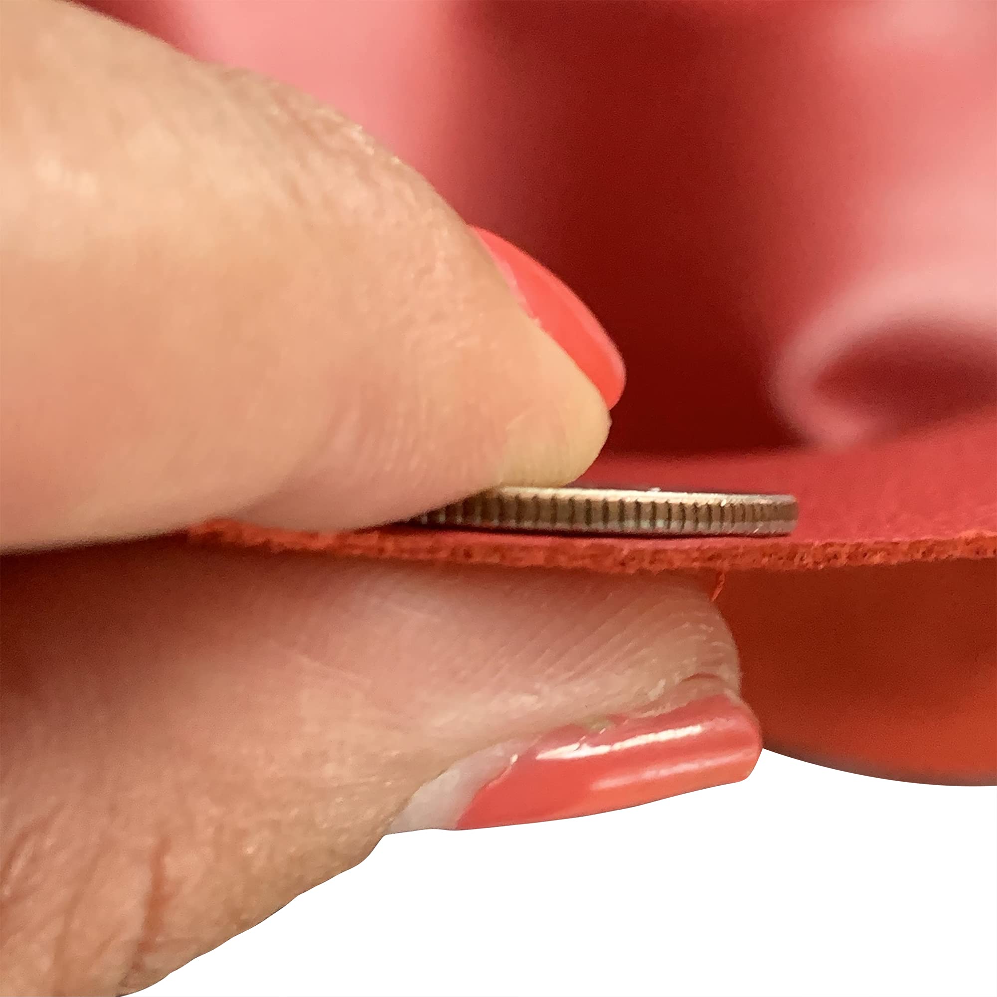 Quality Leather Hide - Red Color - Genuine Lambskin Craft Material - 5 sq ft AVG 26¨x 24¨ Longest and widest - Sewing Projects - Upholstery Fabric Supply - Leather Treasure Shop