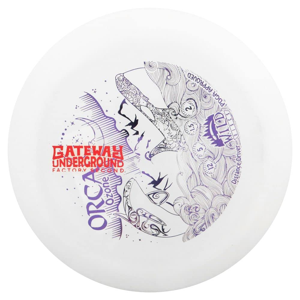 WILD DISCS Factory Second Ozone Orca Distance Driver Golf Disc - Colors May Vary
