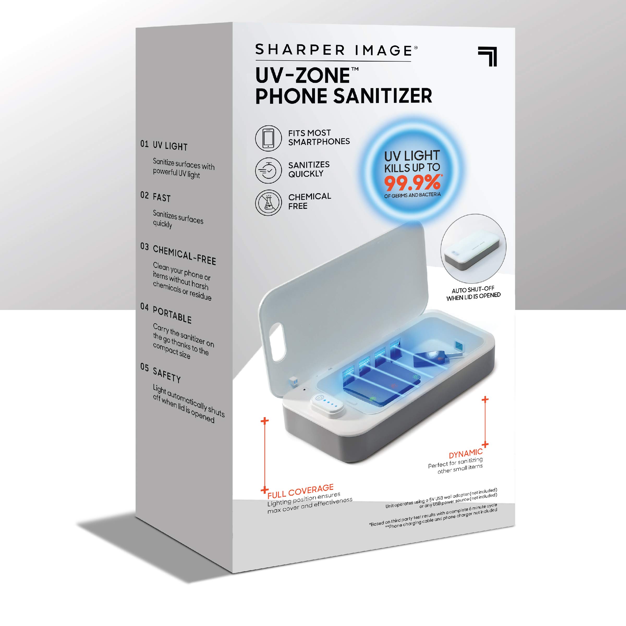 SHARPER IMAGE Phone Sanitizer