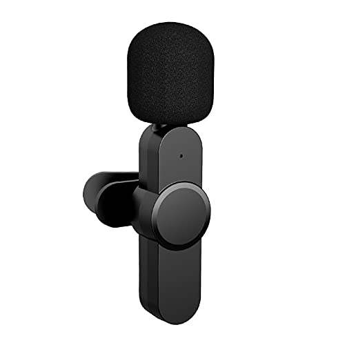 The Gavi Team Wireless Lapel Microphone with Two Microphones iPhone Connectivity - Perfect for Multiple Member podcasts & Live Streams - Plug & Play - No App Needed,Charger & Compact Bag Included