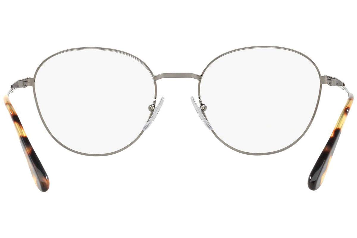 Prada Eyeglasses PR 52 VV 5AV1O1 Gunmetal/Clear Lens