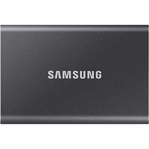 Samsung T7 Portable SSD - 1 TB - USB 3.2 Gen.2 Externe SSD Titan Gray (MU-PC1T0T/WW)
