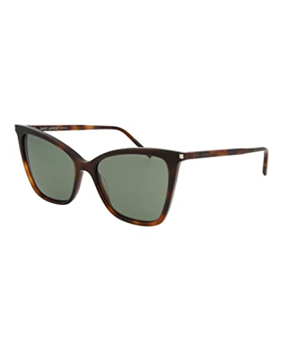 Saint Laurent SL 384 Havana/Green 55/16/145 women Sunglasses