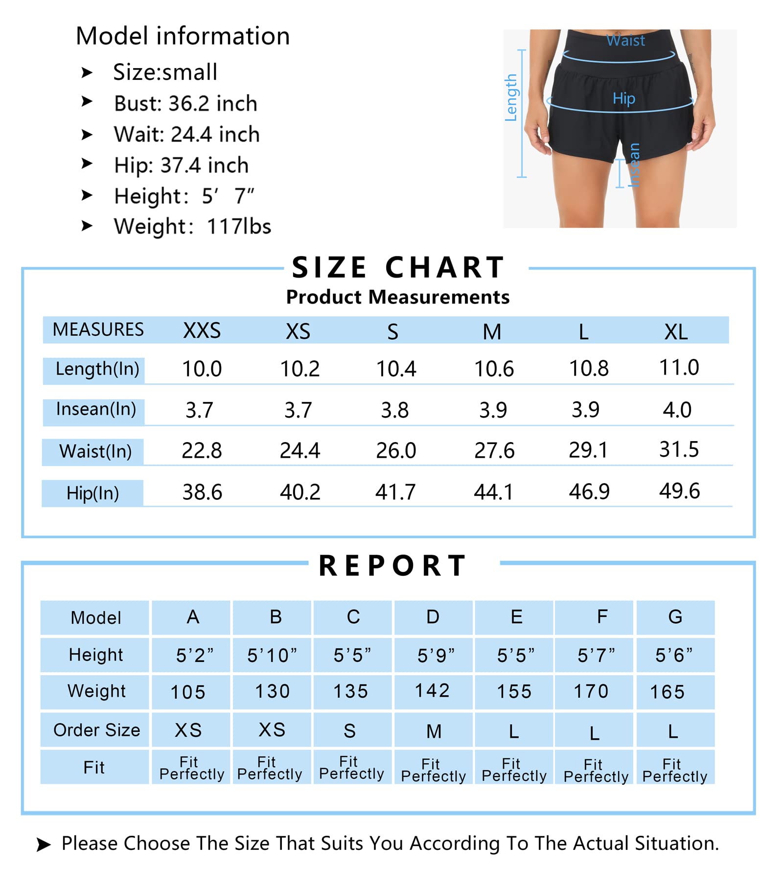 THE GYM PEOPLE Womens High Waisted Running Shorts Quick Dry Athletic Workout Shorts with Mesh Liner Zipper Pockets (Jasmine Green, Medium)