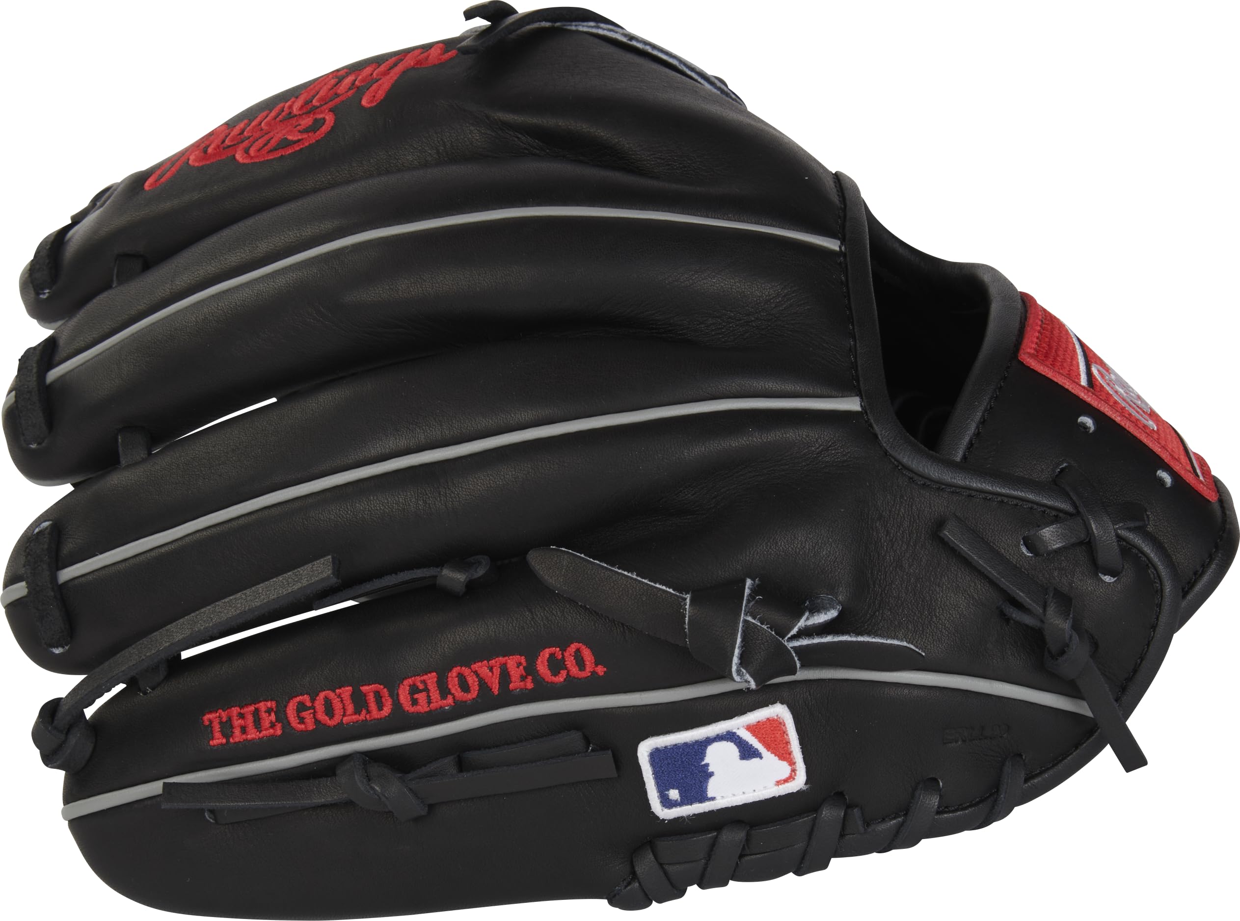 Rawlings | HEART OF THE HIDE TRADITIONAL Baseball Glove | Right Hand Throw | 12" - Two-Piece Solid Web | Black