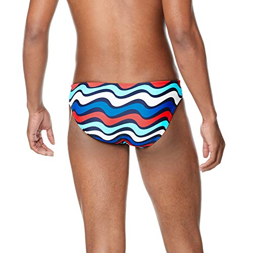 Speedo Men's Swimsuit Brief Creora Highclo Printed