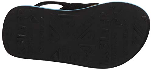 Quiksilver boys Molokai Layback Toddler Sandal, Blue/Blue/Black, 4 Toddler US