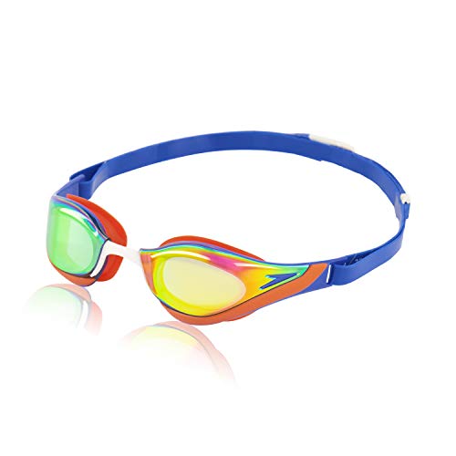 Speedo Unisex-Adult Swim Goggles Mirrored Fastskin Pure Focus