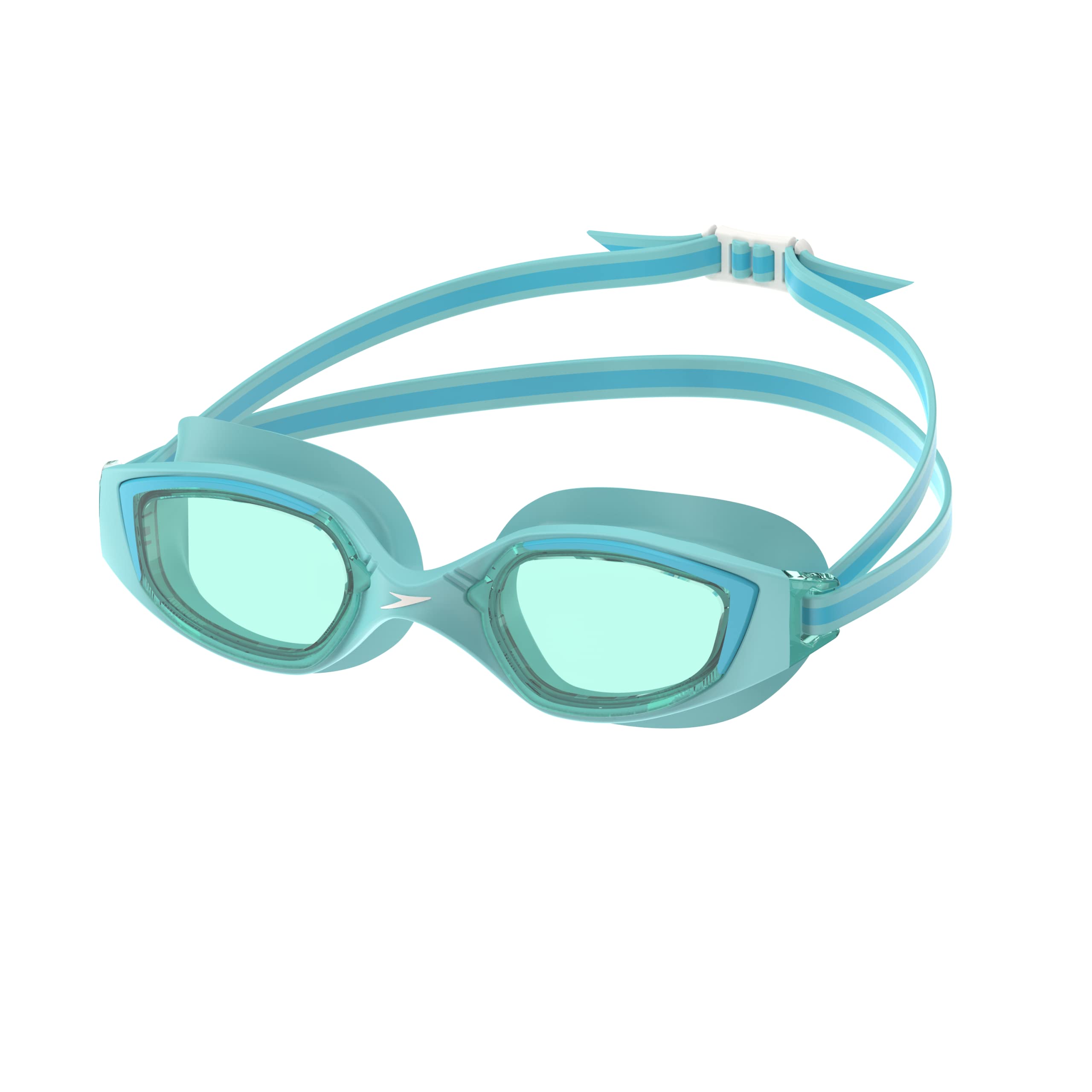 Speedo Women's Swim Goggles Hydro Comfort , Aruba Blue/Clear