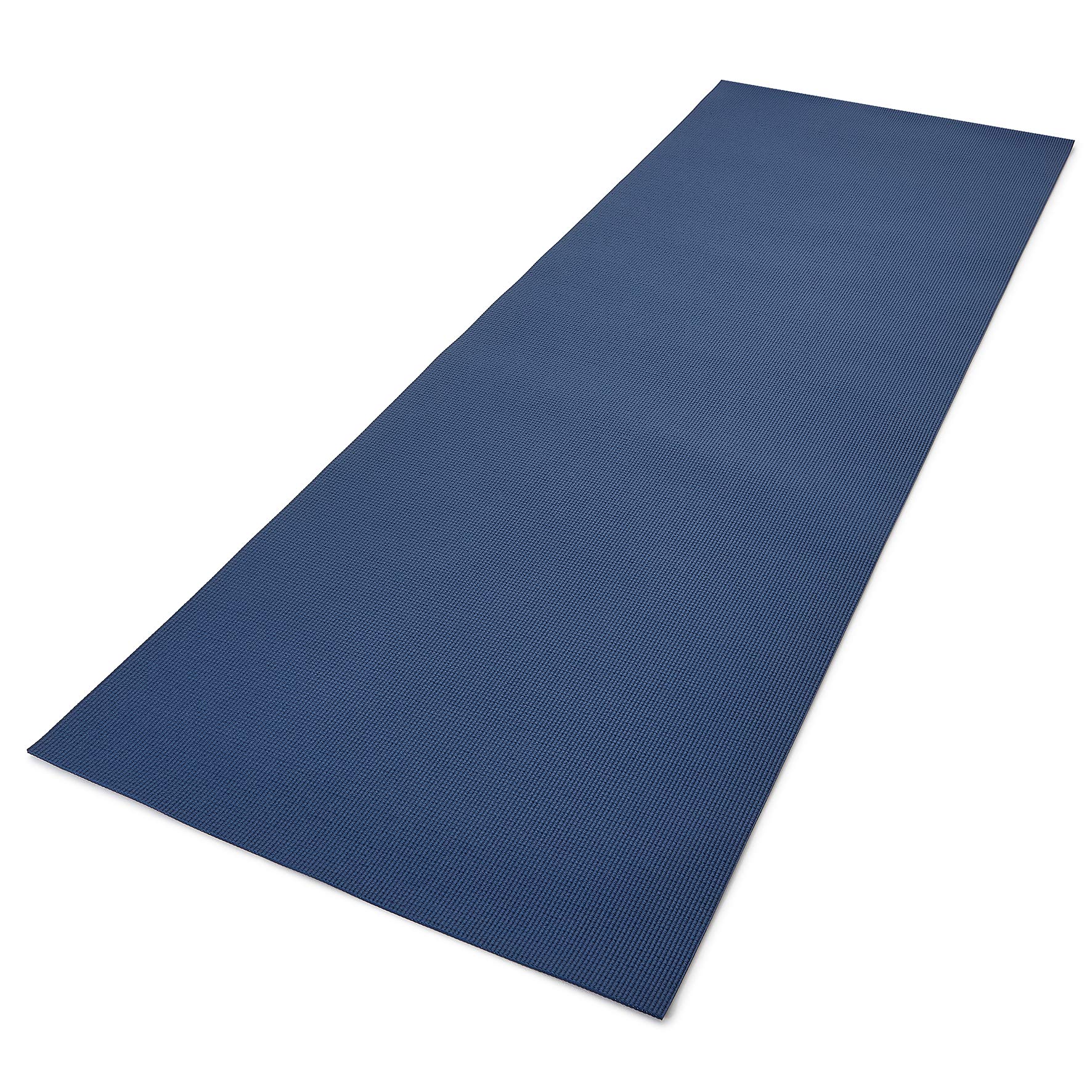 Reebok Brush Strokes Yoga Mat, Blue/Black, 4mm