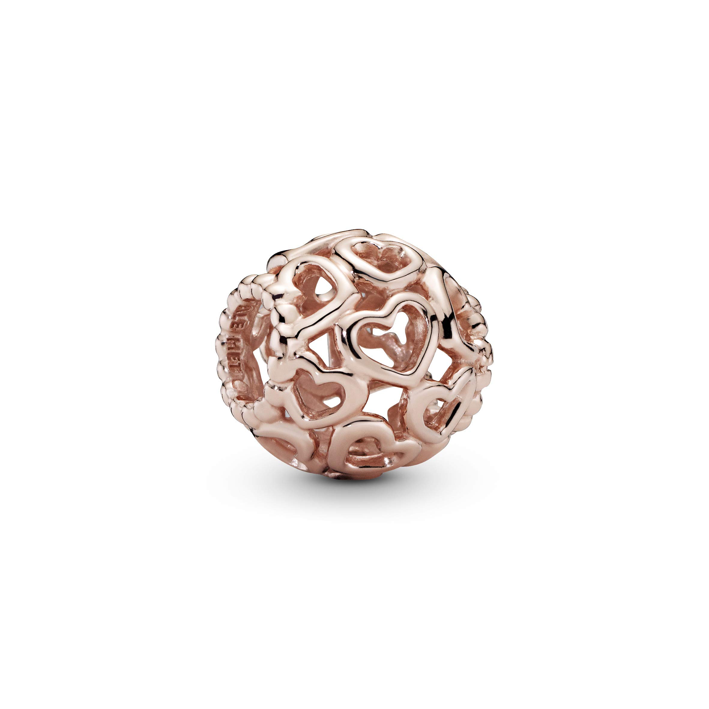 Pandora Jewelry Open Your Heart Rose Charm, No Box