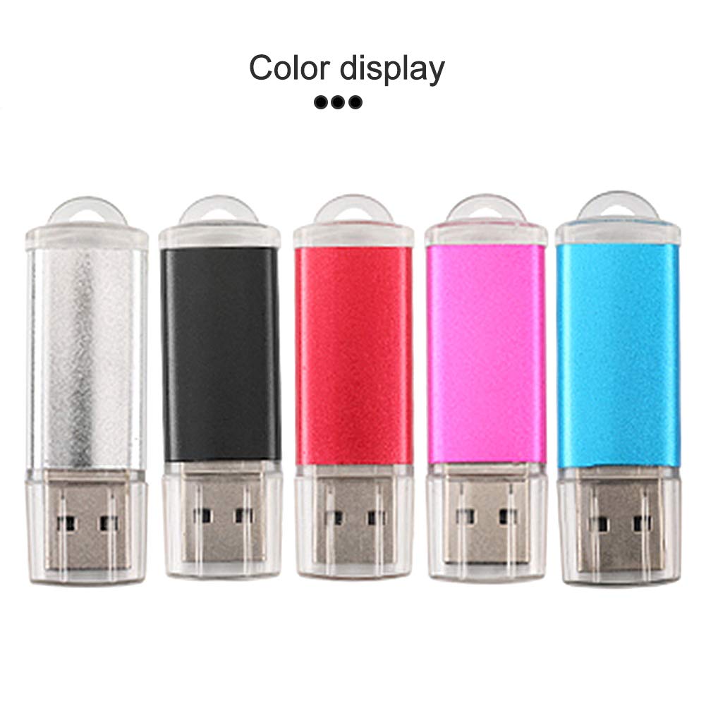 schicj133mm High Speed Transparent Lid USB Flash Drive Pen/U Disk/USB Flash Drive/USB Memory Stick/Flash Drive/Data Storage Memory Stick for Computer Notebook Laptop Black 128mb