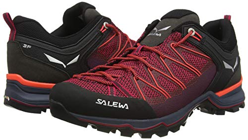 Salewa Women's Trekking & Hiking Boots High Rise Hiking Shoes, Virtual Pink Fluo Coral 6157, 9.5