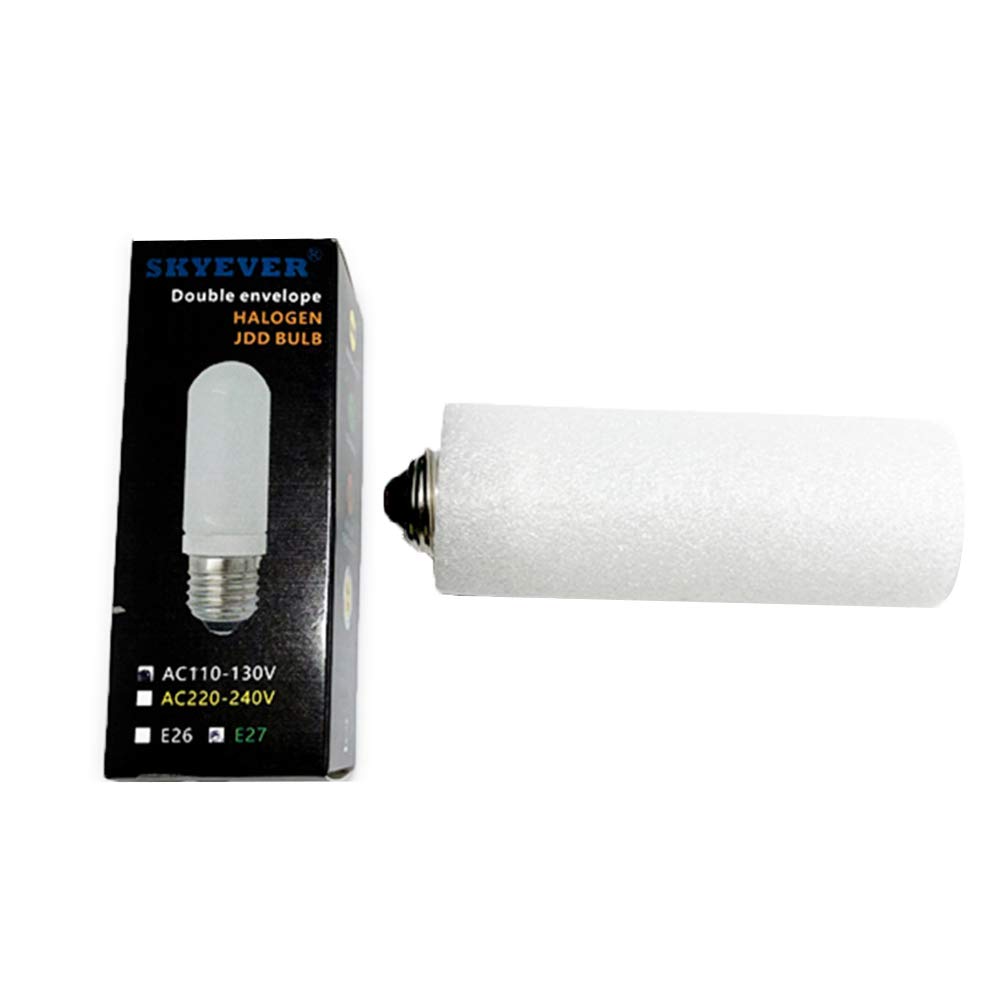 SKYEVER Halogen JDD 150W/250W Bulb E26 AC110-130V Base for Modeling Strobe Light in Photography Lighting (150W/2PCS)