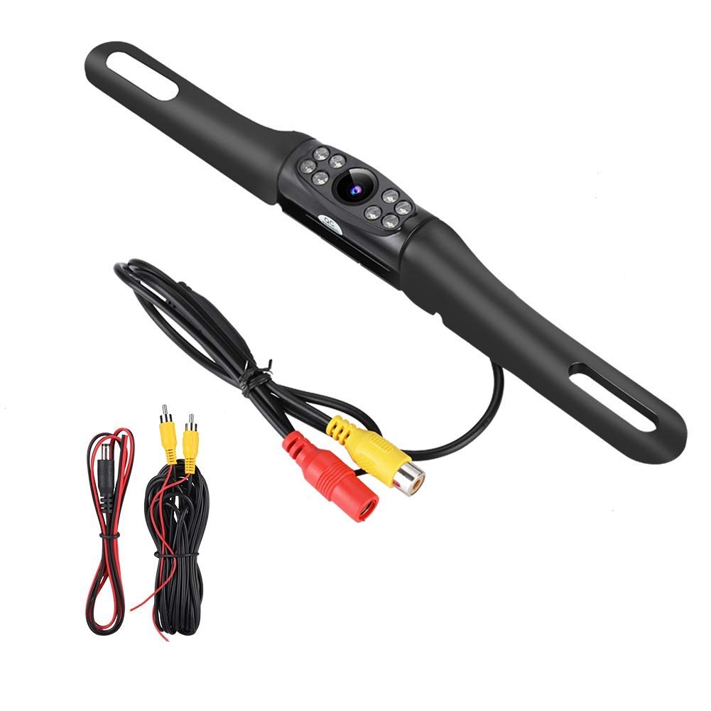 Rear View Camera, 170° HD 8 LED Night Waterproof Universal Car Backup Parking Camera Reverse Camera Backup Camera for Car