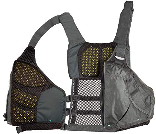 Old Town Canoes & Kayaks Lure Angler Men's Life Jacket (Gray, L/XL)